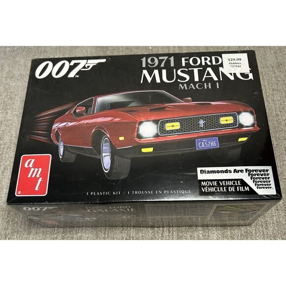 Amt | Toys | New Amt James Bond 07 971 Ford Mustang Mach 1 I 125 Scale ...